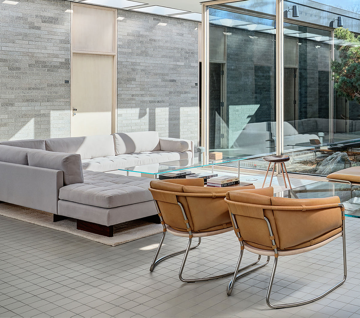 Geometric Lounge Chair