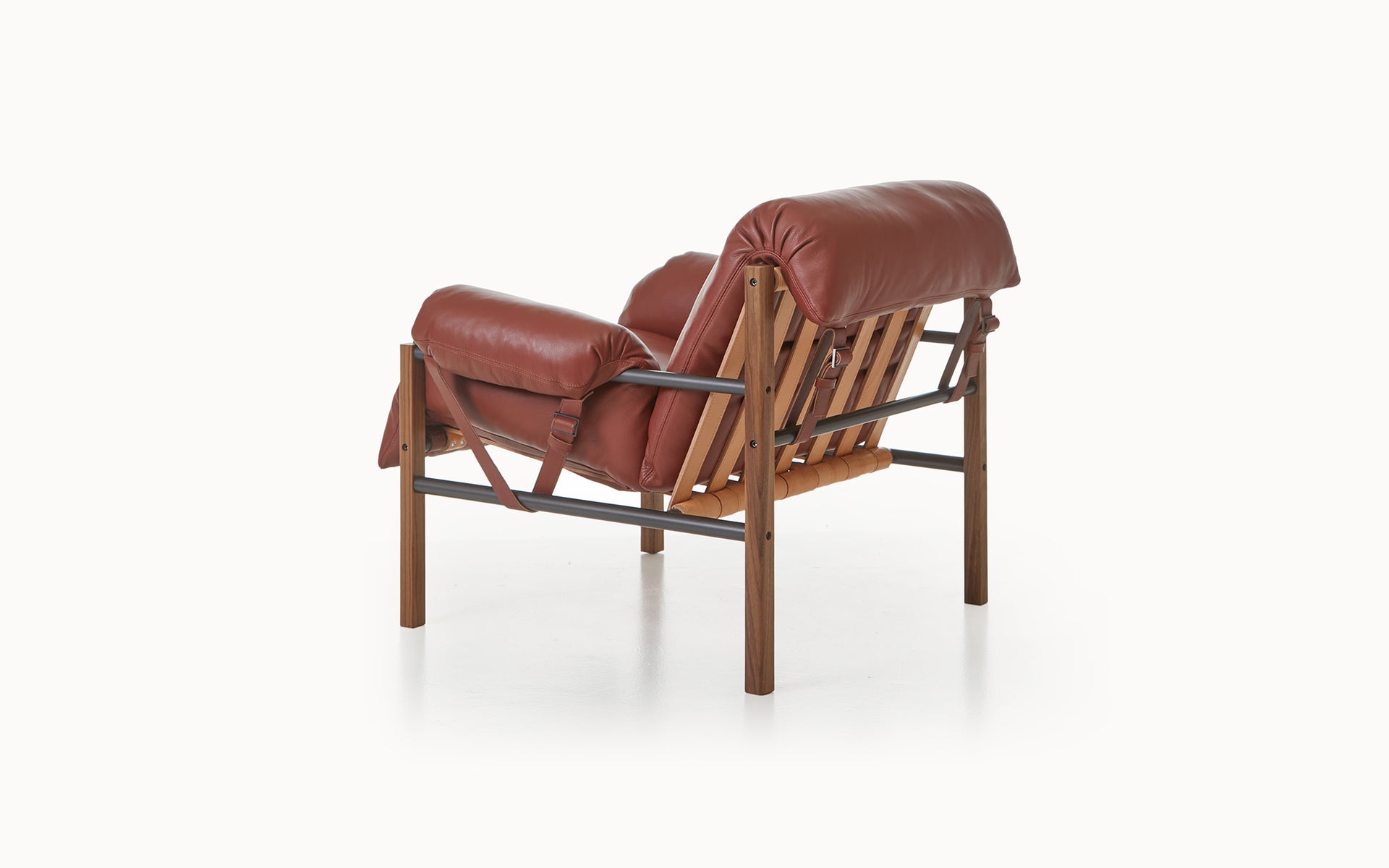 Sling Club Chair and Ottoman