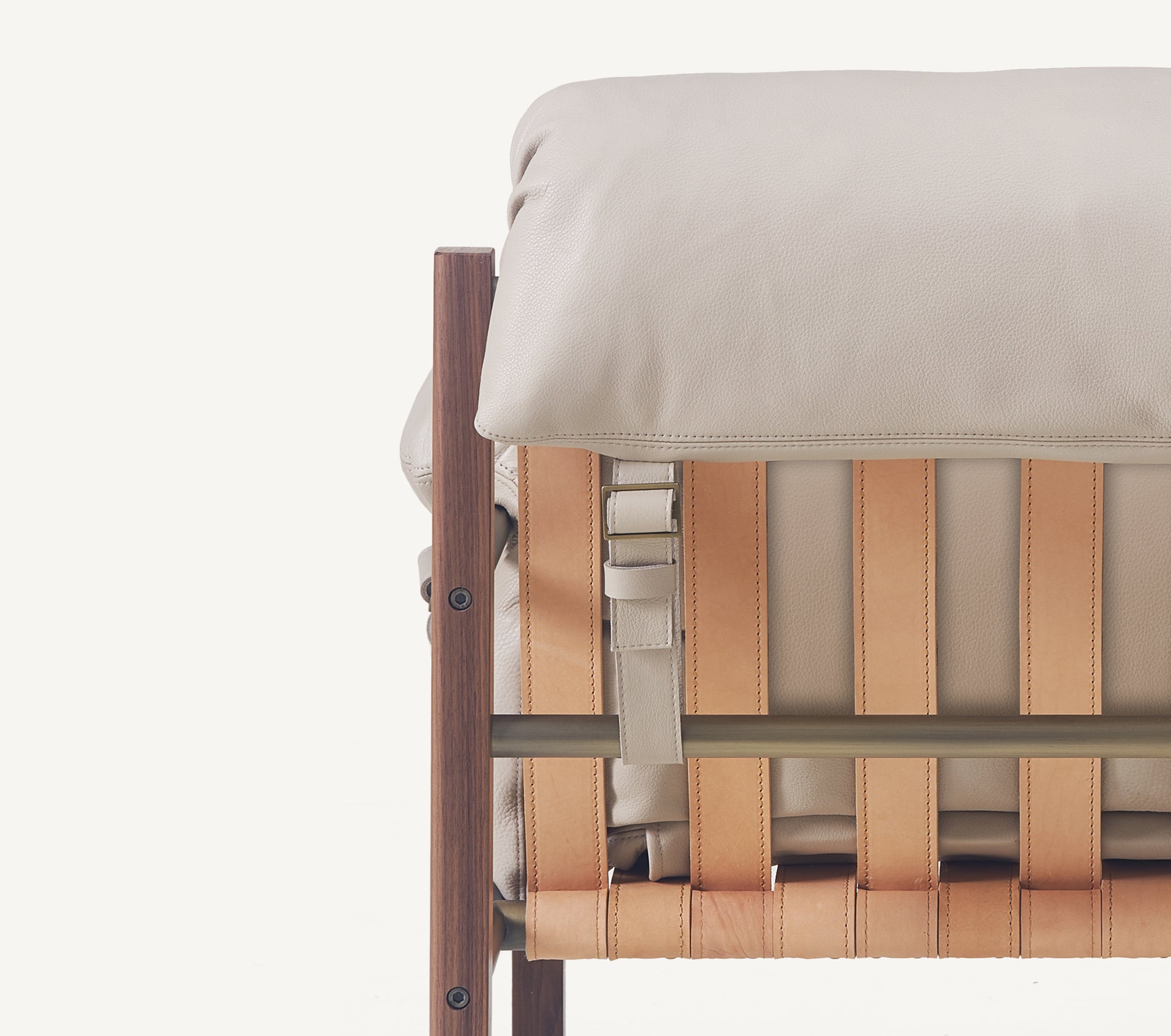 Sling Club Chair and Ottoman