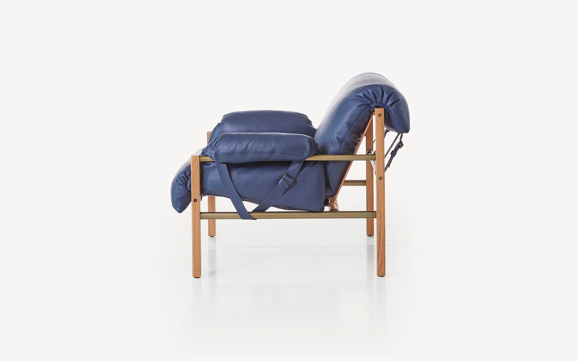 Sling Club Chair and Ottoman