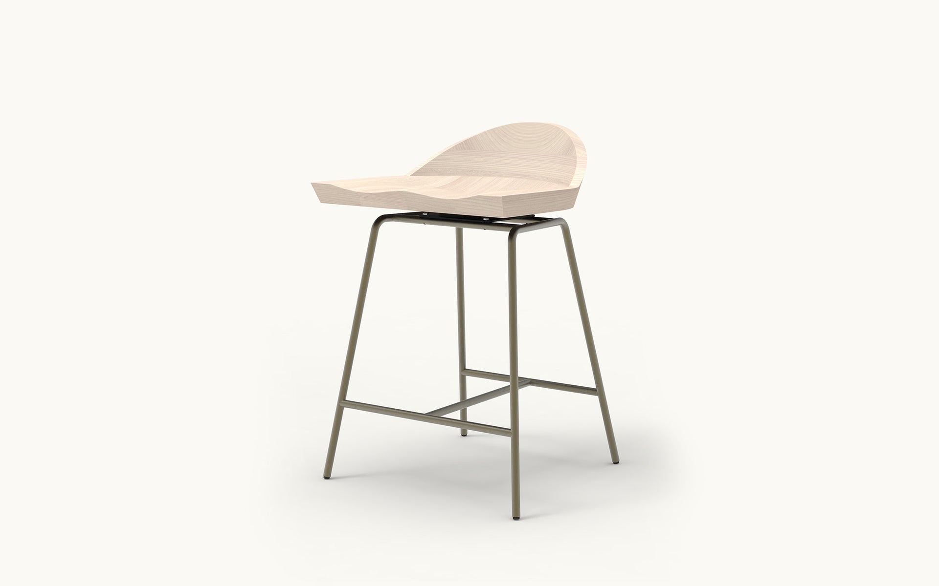 Spindle Low Back Stools