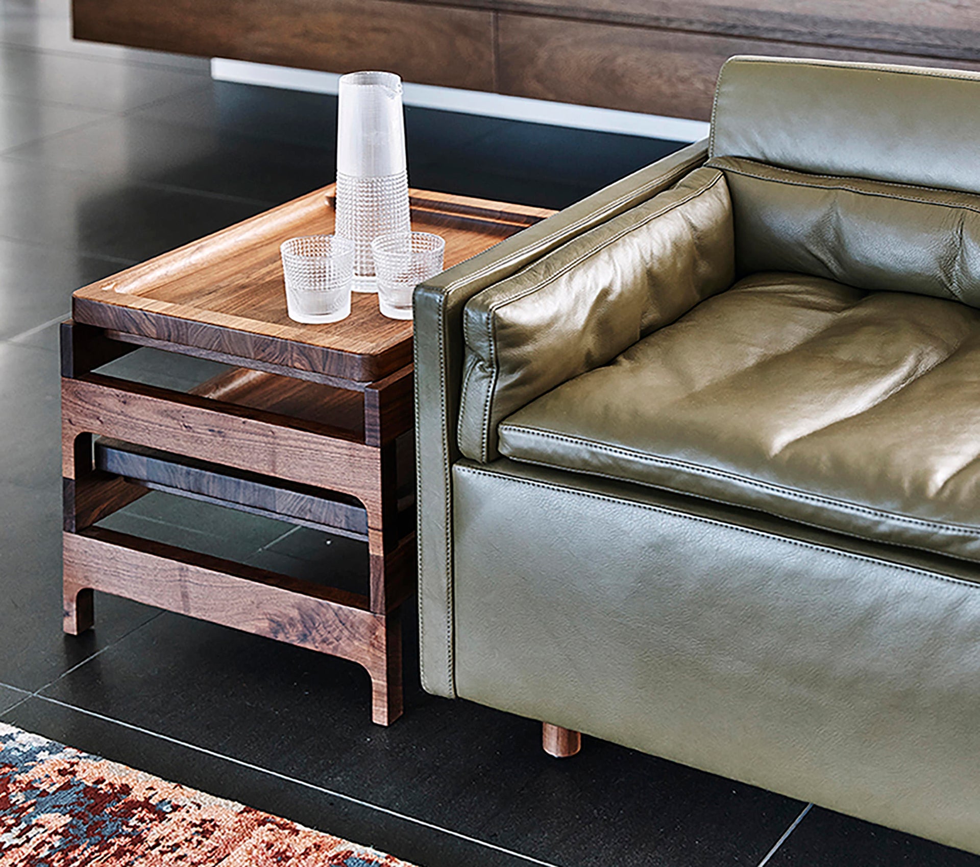 Tray Rack Side Table