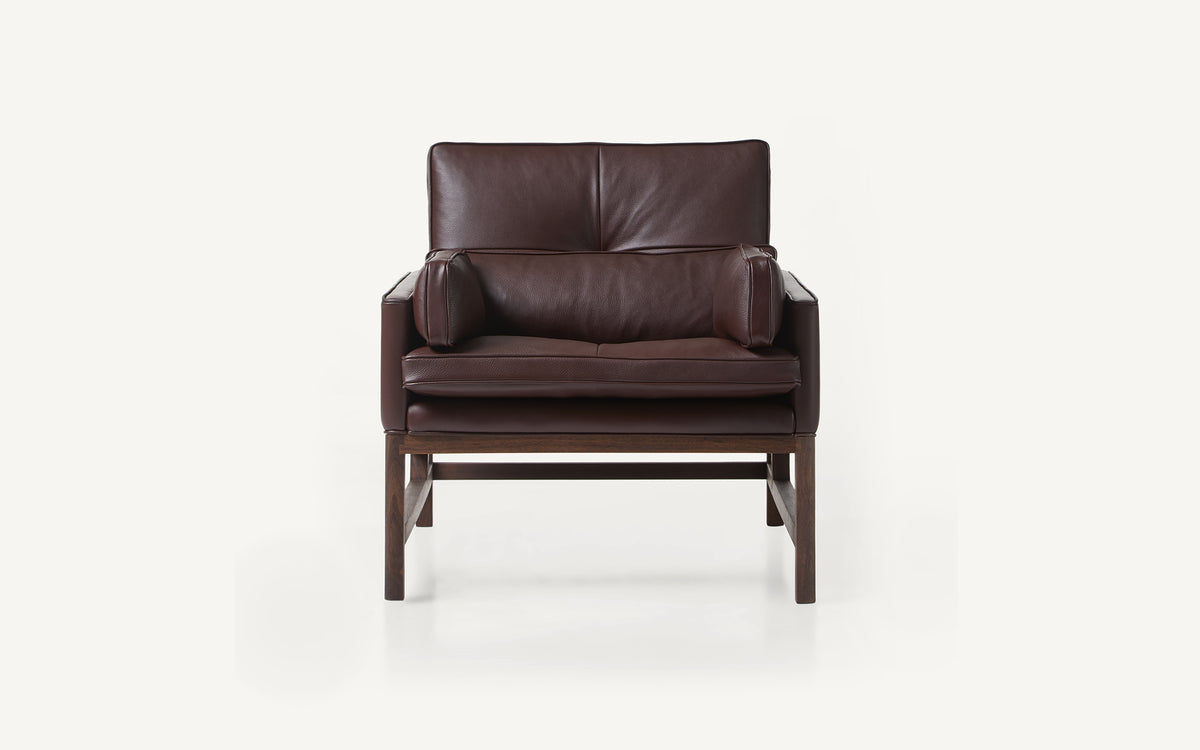 Wood Frame Lounge Chairs