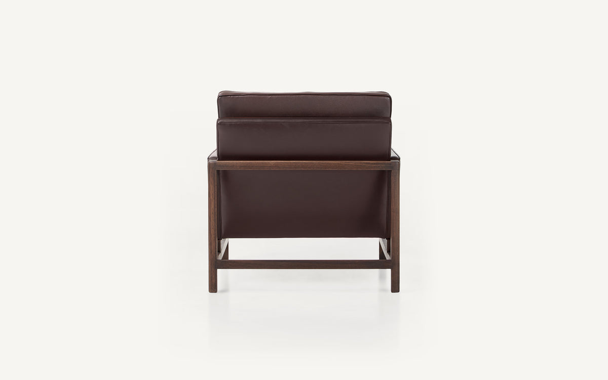 Wood Frame Lounge Chairs