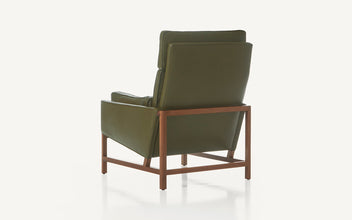 Wood Frame Lounge Chairs